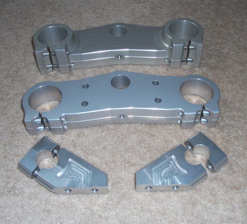 Fox replica Tripple clamps & stem – 44mm – Classic & Vintage Suspension ...