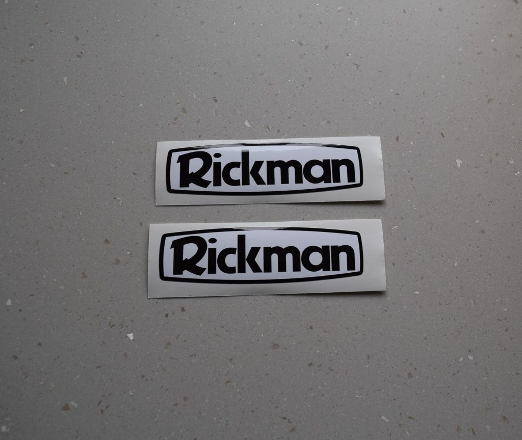 Rickman – black on white – Classic & Vintage Suspension – specialist ...